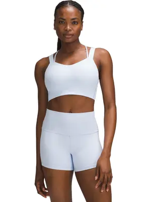 Lululemon Like A Cloud Ribbed Longline Bra Windmill