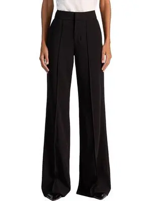 Alice + Olivia Dylan Wide Leg Pants - Black