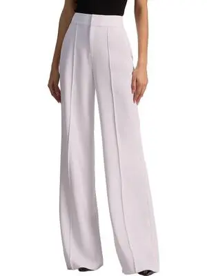 Alice + Olivia Dylan Wide Leg Pants - White