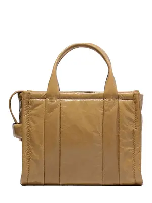 Marc Jacobs Shiny Crinkle Small Tote Bag - Brown