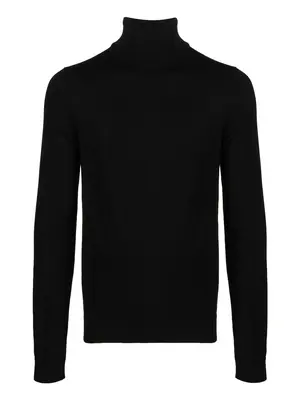 HUGO Roll-Neck Virgin Wool Jumper