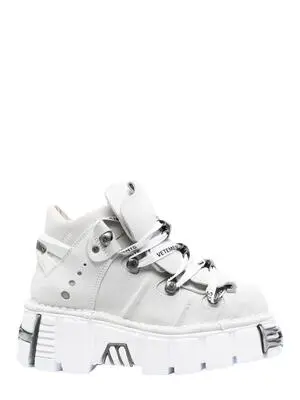 Vetements New Rock Platform Sneakers - White