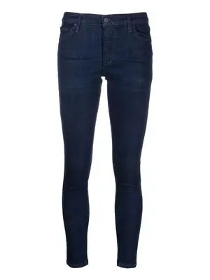 Ag Elasticated Skinny Jeans - Blue