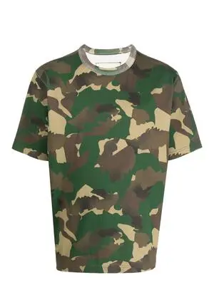 Heron Preston Camouflage Organic-cotton T-shirt - Green