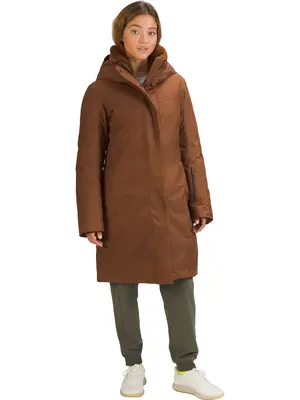 Lululemon Lululemon Snow Warrior 600-Down-Fill Parka Roasted Brown