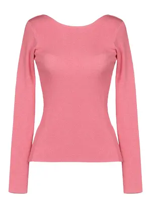 Pinko PINKO Knitted Lightweight Sweater Pastel Pink