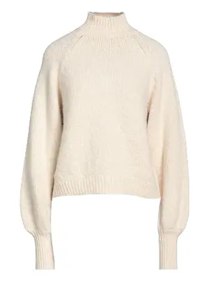 Maje Knitted Turtleneck - White