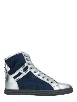 Hogan Rebel HOGAN REBEL Soft Leather Sneakers Blue