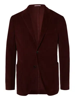 Boglioli BOGLIOLI Single-breasted Blazer Cocoa