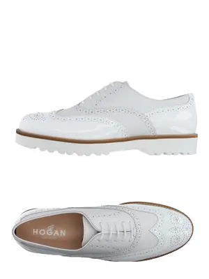 Hogan HOGAN Lace-Up Oxford Shoes White