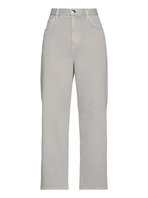 Pinko PINKO High-Waisted Straight Leg Gabardine Pants Beige