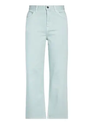 Pinko PINKO High-Waisted Straight Leg Gabardine Pants Sage Green