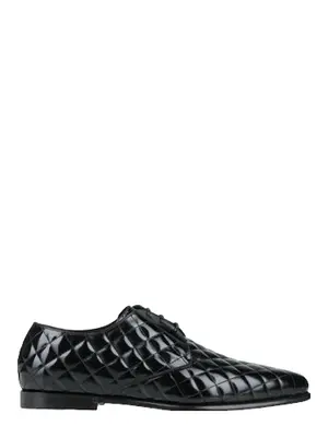 Dolce & Gabbana Lace-up Leather Shoes - Black