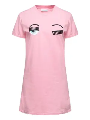 CHIARA FERRAGNI CHIARA FERRAGNI Mini T-Shirt Dress Pink