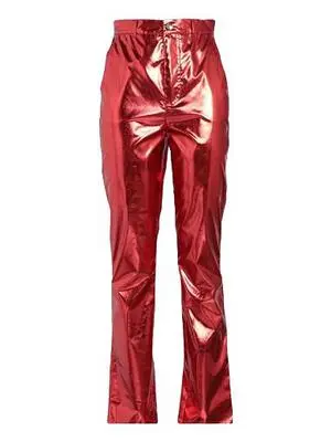 Dolce & Gabbana Tapered Metallic Pants - Red