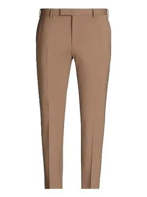 PT TORINO Tapered Virgin Wool Pants - Brown