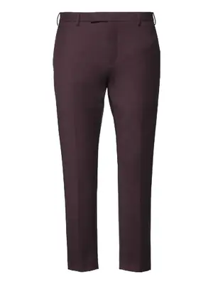 PT TORINO Tapered Virgin Wool Pants Purple