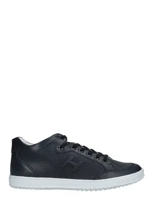 Hogan HOGAN Leather Low-Top Sneakers Dark Blue