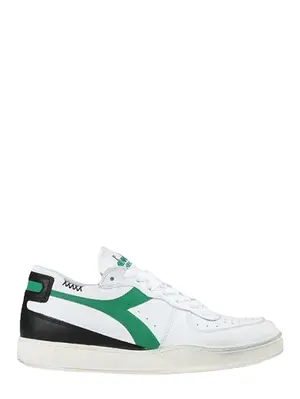 DIADORA HERITAGE Mi Basket Row Cut Sneakers - White