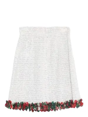 Dolce & Gabbana Mini Skirt - White