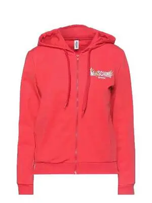 Moschino Cotton-Blend Sweatshirt Red