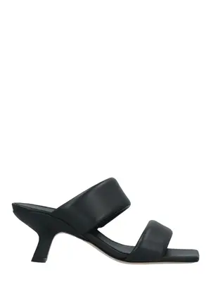 VIC MATIE VIC MATIĒ Leather Sandals Black