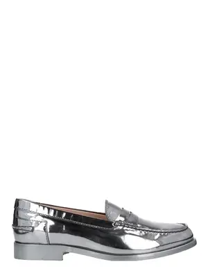 TOD'S HAPPY MOMENTS BY ALBER ELBAZ Leather Loafers - Silver