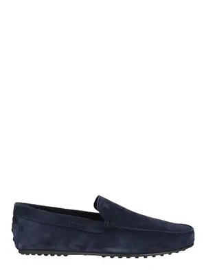 TOD'S Loafers In Leather Blue