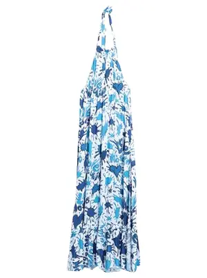 Moschino LOVE MOSCHINO Maxi Flared Dress Blue