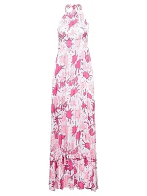 Moschino Maxi Flared Dress - White