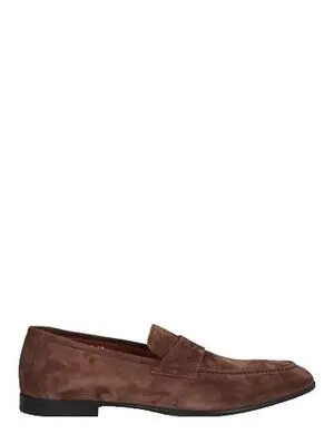 DOUCAL'S DOUCAL'S Leather Loafers Brown