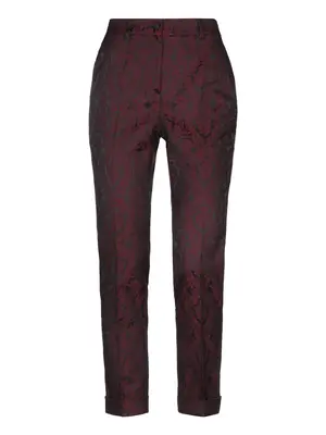 Dolce & Gabbana DOLCE & GABBANA Straight-Leg Pants Maroon