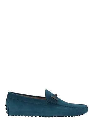 TOD'S TOD'S Leather Loafers Deep Jade