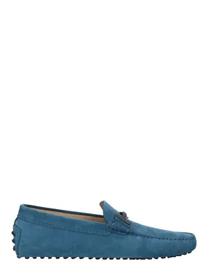 TOD'S TOD'S Leather Loafers Slate Blue