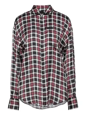 Dsquared2 DSQUARED2 Tartan Satin Shirt Red