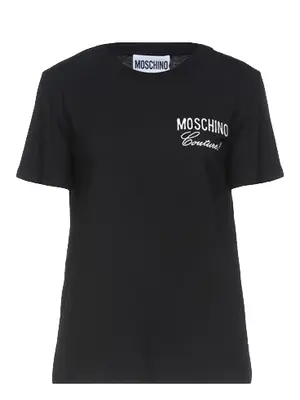 Moschino Couture Cotton T-Shirt Black