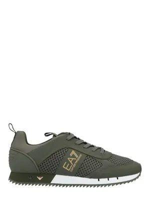 EA7 EA7 Low-Top Sneakers Military Green