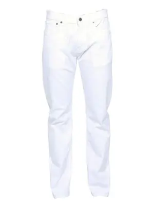 Dunhill Straight-Leg Jeans White