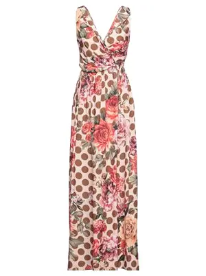 SPAGO DONNA SPAGO DONNA Floral-Print Maxi Dress Pink