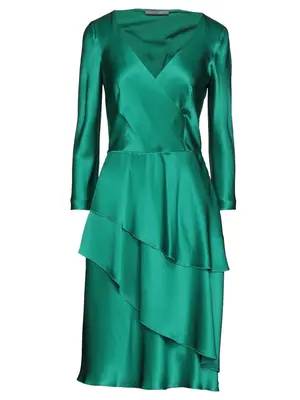 Alberta Ferretti ALBERTA FERRETTI Midi Dress Emerald Green