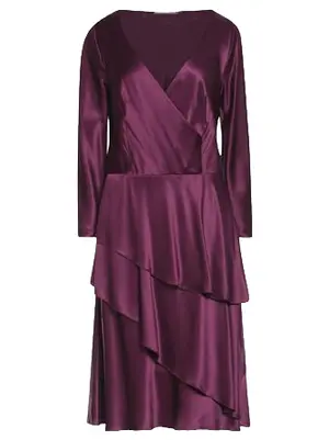 Alberta Ferretti Midi Dress - Purple