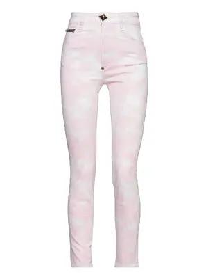 Philipp Plein PHILIPP PLEIN Light Cotton Skinny Jeans Light Pink