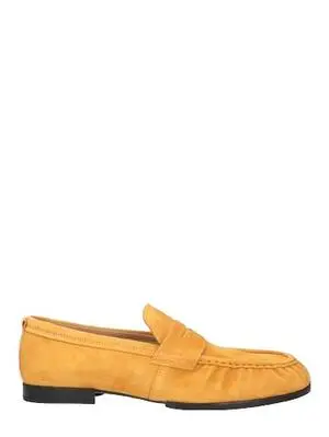 TOD'S TOD'S Leather Penny Loafers Yellow