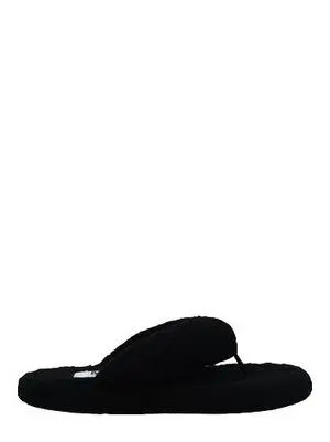 MAISON MARGIELA Thong Sandals With Textile Fibers Black