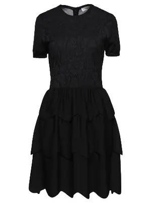 Valentino Garavani Mini Flared Dress - Black