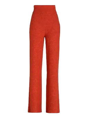 OFF-WHITE™ OFF-WHITE™ Wide Leg Knit Pants Orange