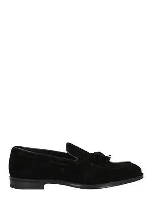 DOUCAL'S DOUCAL'S Khaki Leather Loafers Black