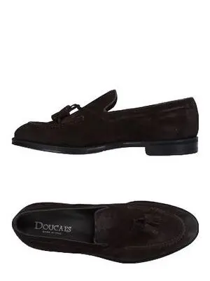 DOUCAL'S DOUCAL'S Khaki Leather Loafers Brown