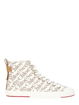 See By Chloé SEE BY CHLOÉ Aryana High-Top Sneakers White