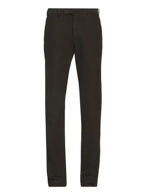 Incotex INCOTEX Cotton-Blend Straight Leg Pants Cocoa